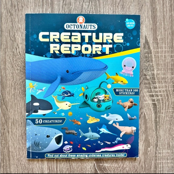 Octonauts | Other | Octonauts Creature Report Activity Sticker Book ...